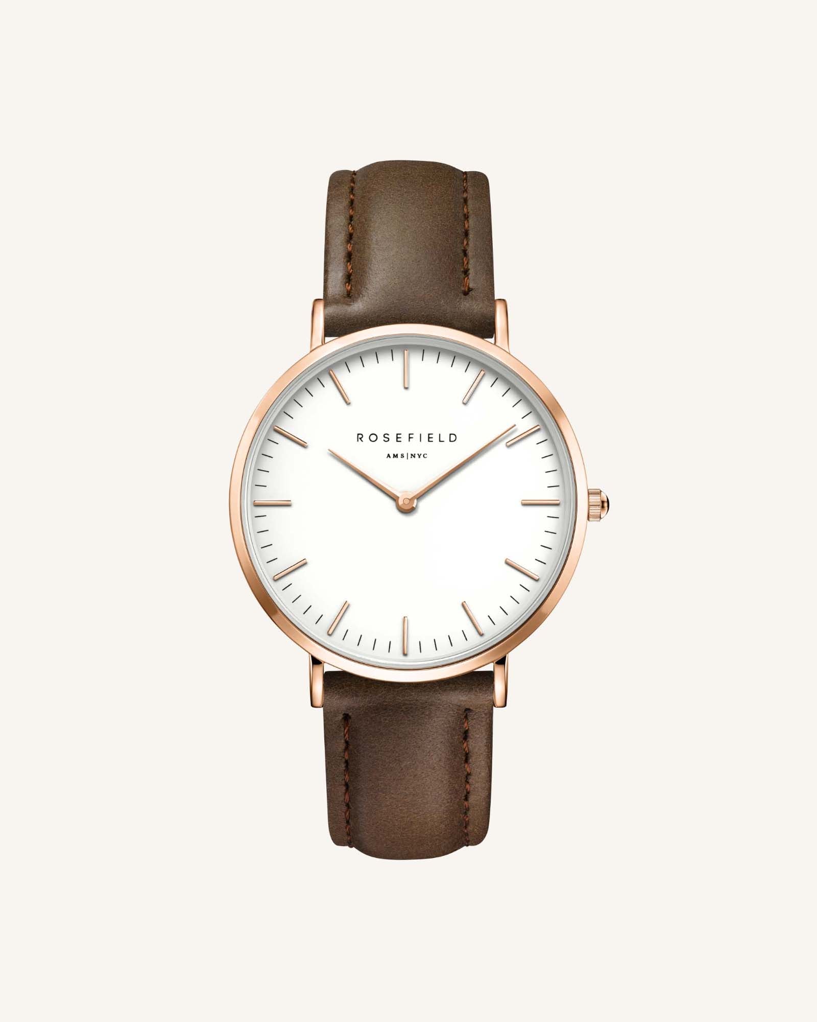 Leather Watch Straps | Rosefield Watches | Official Website